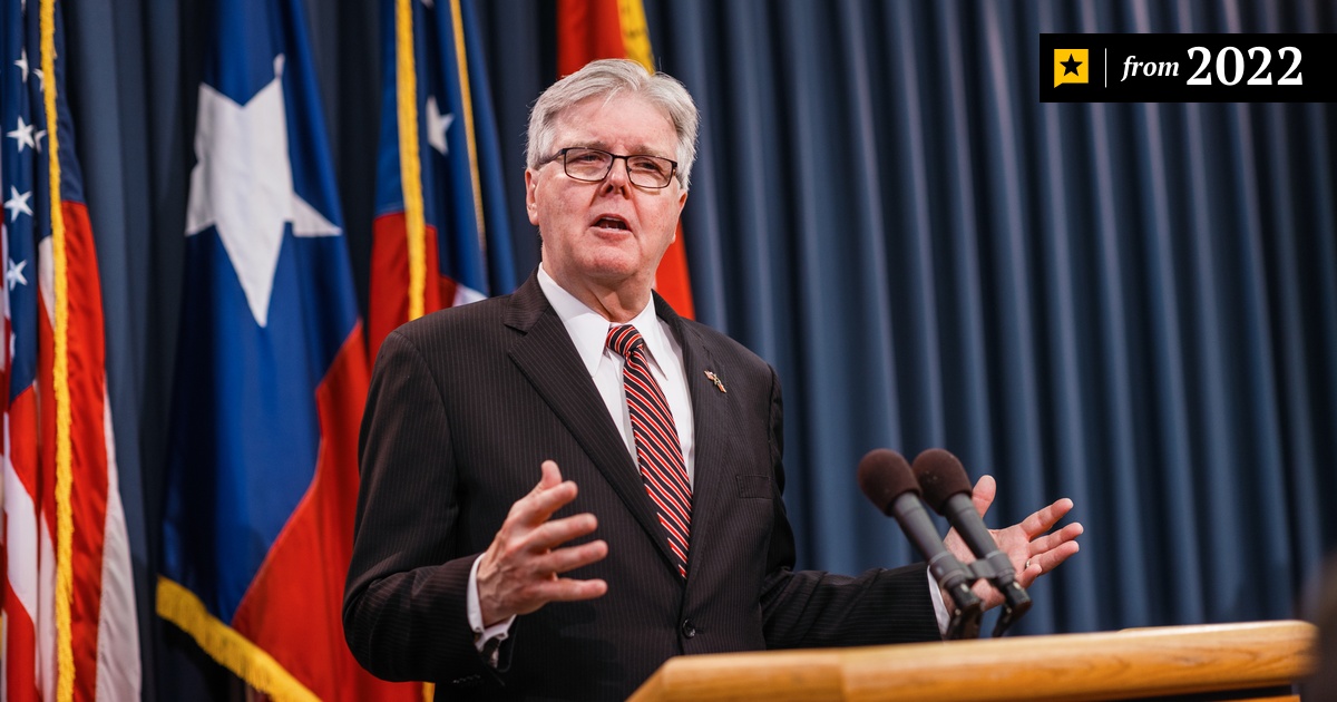 Dan Patrick secures third term as Texas lieutenant governor | The Texas Tribune
